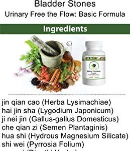 Urinary Free The Flow-Basic 100 Grams - Bladder Stones Dogs - Natural Remedy Stone Prevention in Dogs - 100 Grams-Herbal Powder - Mix into Food…