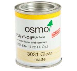 osmo polyx-oil - 3031 clear matte - .125 liter