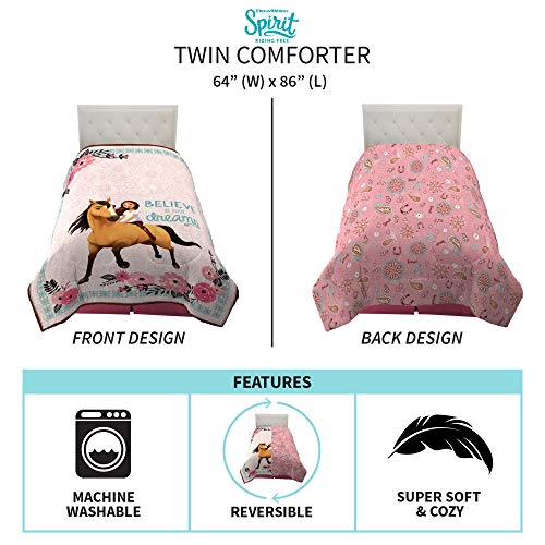 Franco Kids Bedding Comforter, Twin, Spirit Riding Free