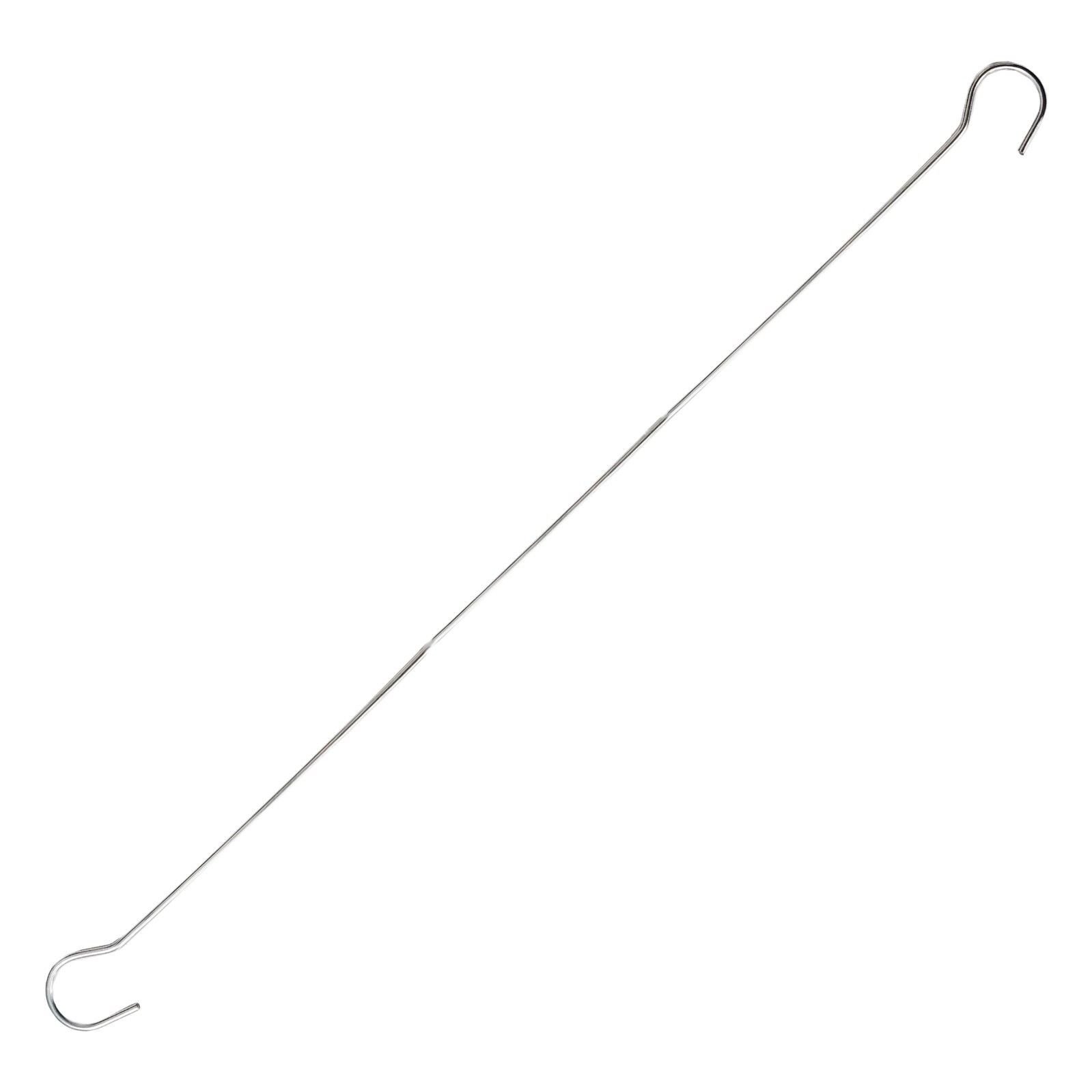 12" L Metal Double C Hooks - Ceiling Sign Holder/Ceiling Item Hangers - 20 Pack