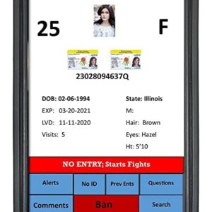 ID Scanner - Drivers License and Passport Scanner and Reader - Age Verification and Customer Management - Quantum Edge V3 Includes Handheld Scanner, Outer Carry Case, & Accessories