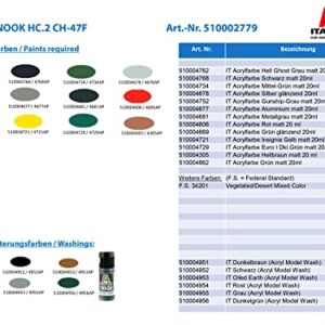 Italeri 2779 Chinook HC.1/Ch-47D, 1: 48