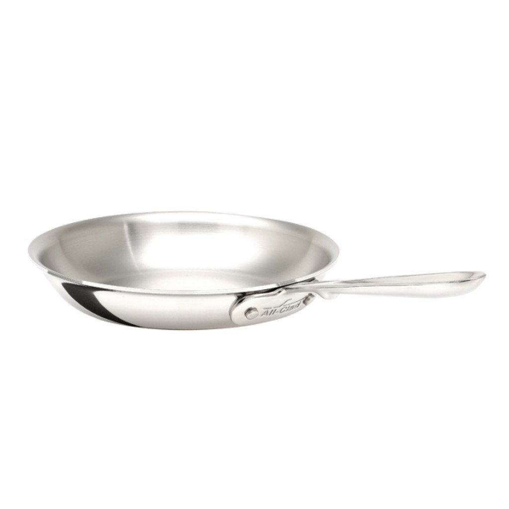 All-Clad SD55108 d5 Polished Stainless Steel 8-Inch Fry Pan