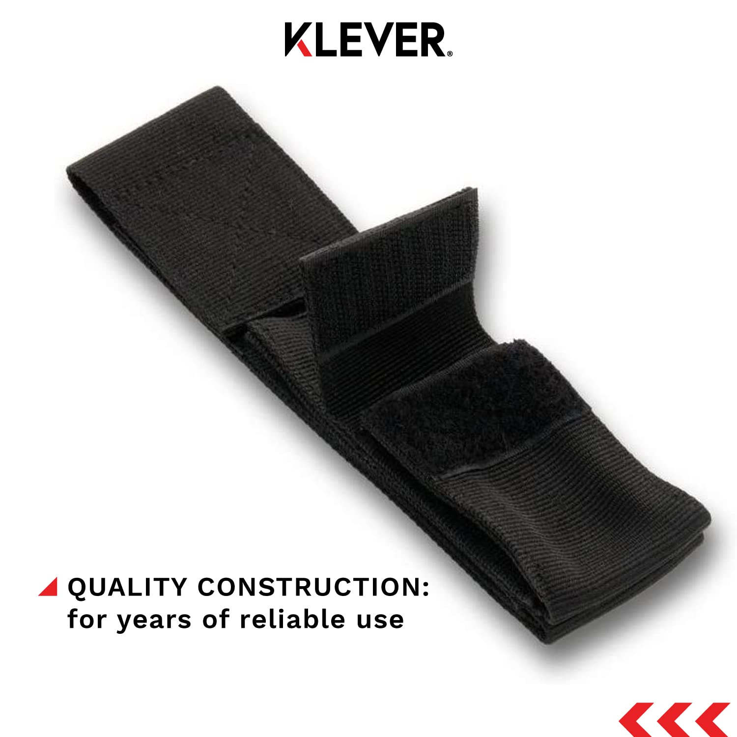 Klever Holster, Fits All Klever Safety Cutters, Stores Box Cutters on Your Belt, Black, 10-Pack (KCJ-HOL)