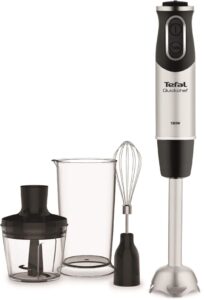 tefal hb6568 immersion blender 0.8l 1000w black, stainless steel – blender (0.8 l, 0.5 l, immersion blender, black, stainless steel, china, stainless steel)