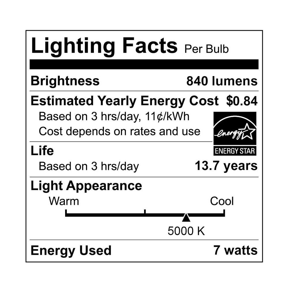 Ecosmart 60W LED Daylight Vintage A19 (60)