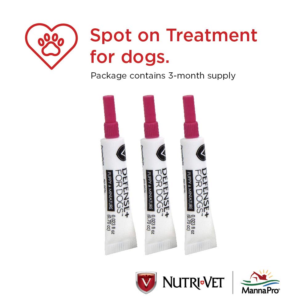 Nutri-Vet Defense Plus Flea & Tick Control for Puppies