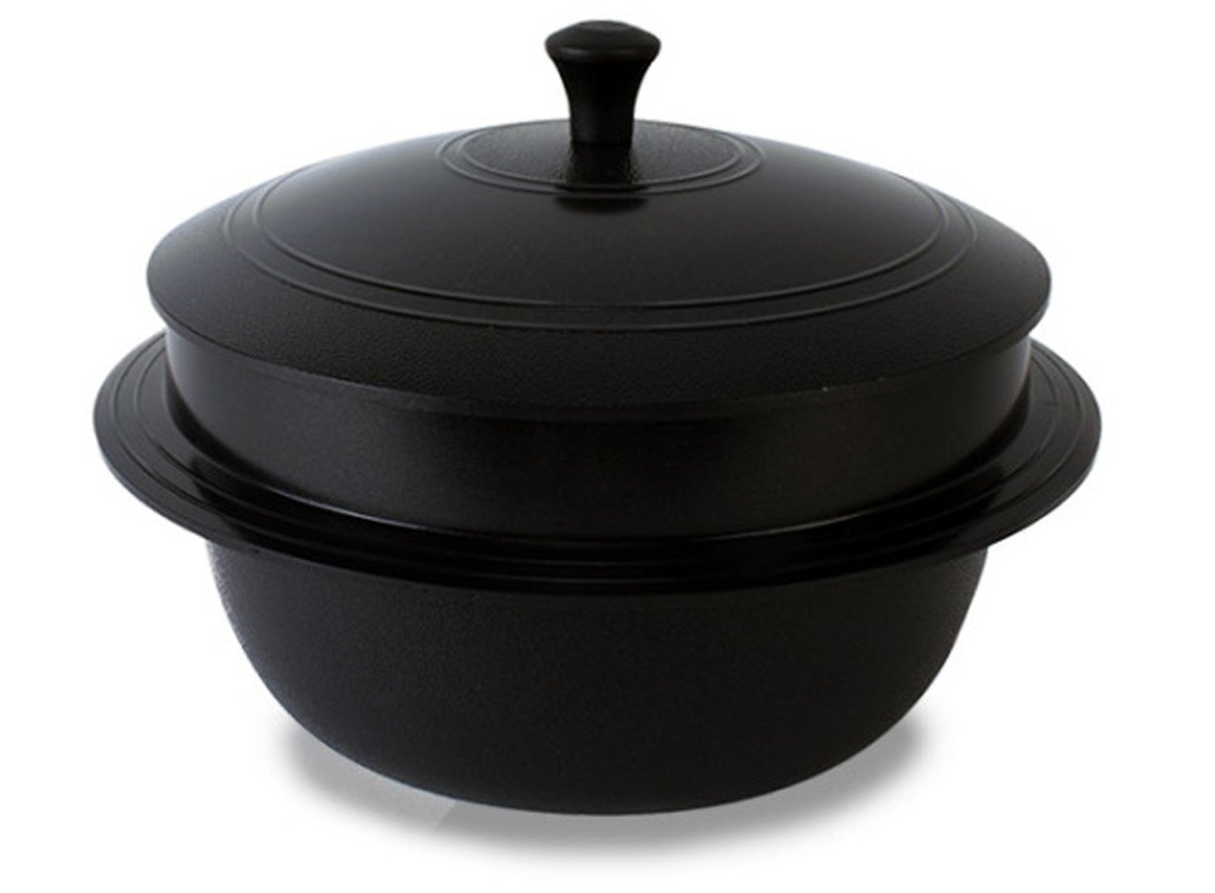 Hansang IH Induction Ceramic Cauldron Korean Traditional Pot All Heat Sources Cookable (20CM 2.7L)