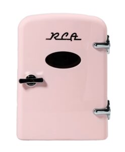 arctic chef rmis129-pink mini fridge, pink