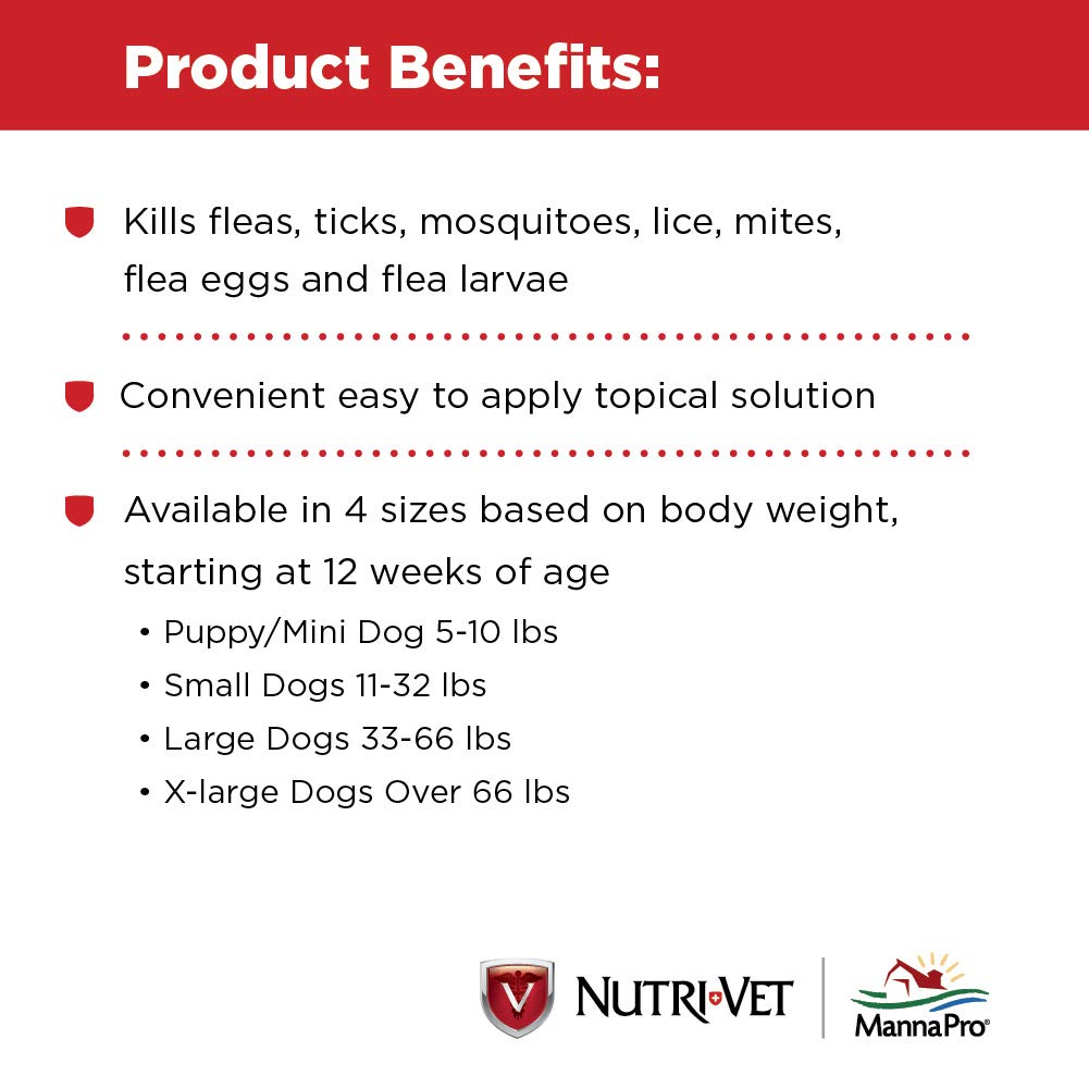 Nutri-Vet Defense Plus Flea & Tick Control for Puppies