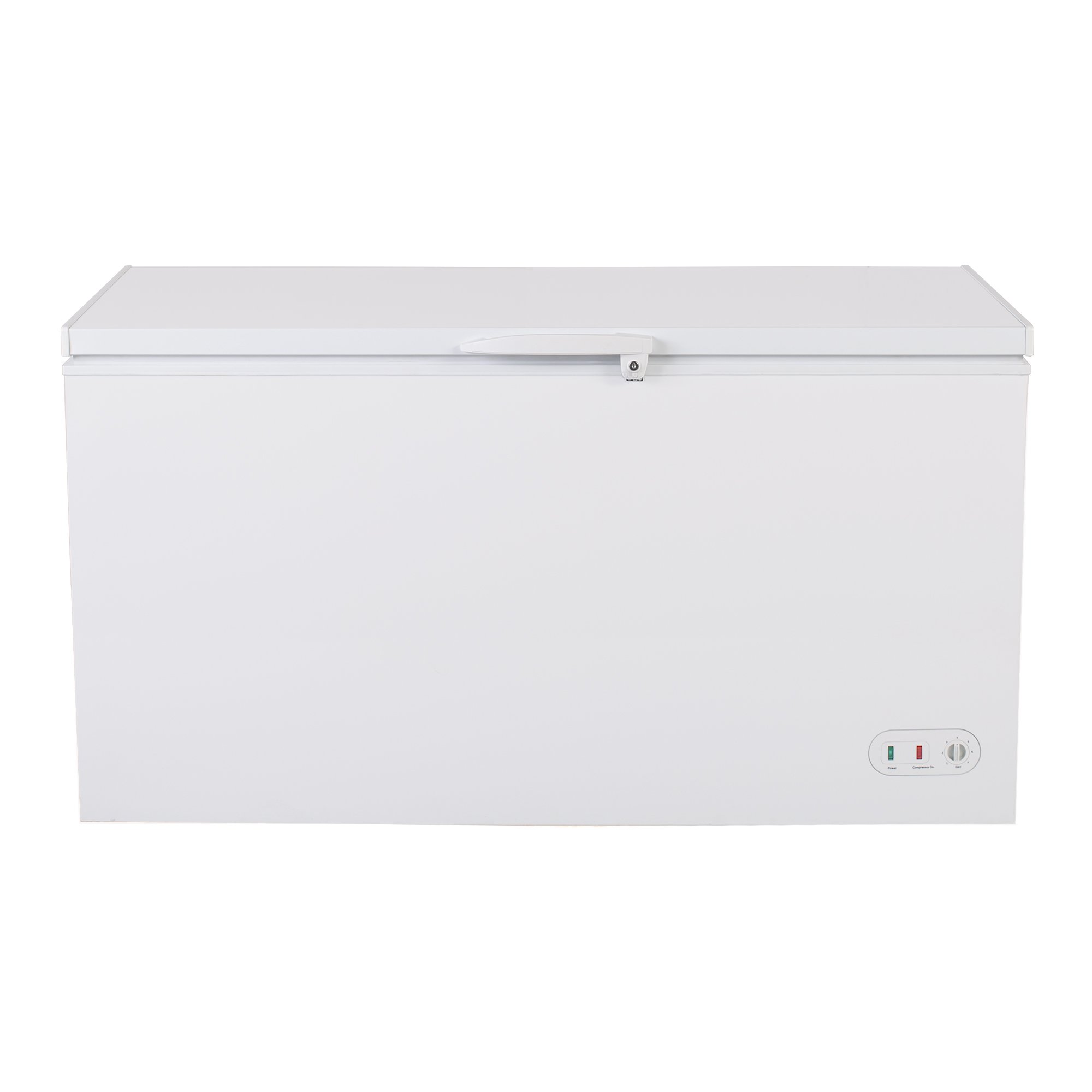 Maxx Cold MXSH15.9SHC Commercial Chest Freezer with Solid Top 60.2 Inch Wide with Locking Lid, Garage Ready Freezer with 15.9 Cu. Ft. Storage (450 Liters)