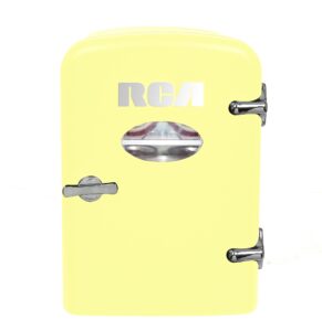 frigidaire efmis129mimosa rmis129-yellow mini fridge, yellow