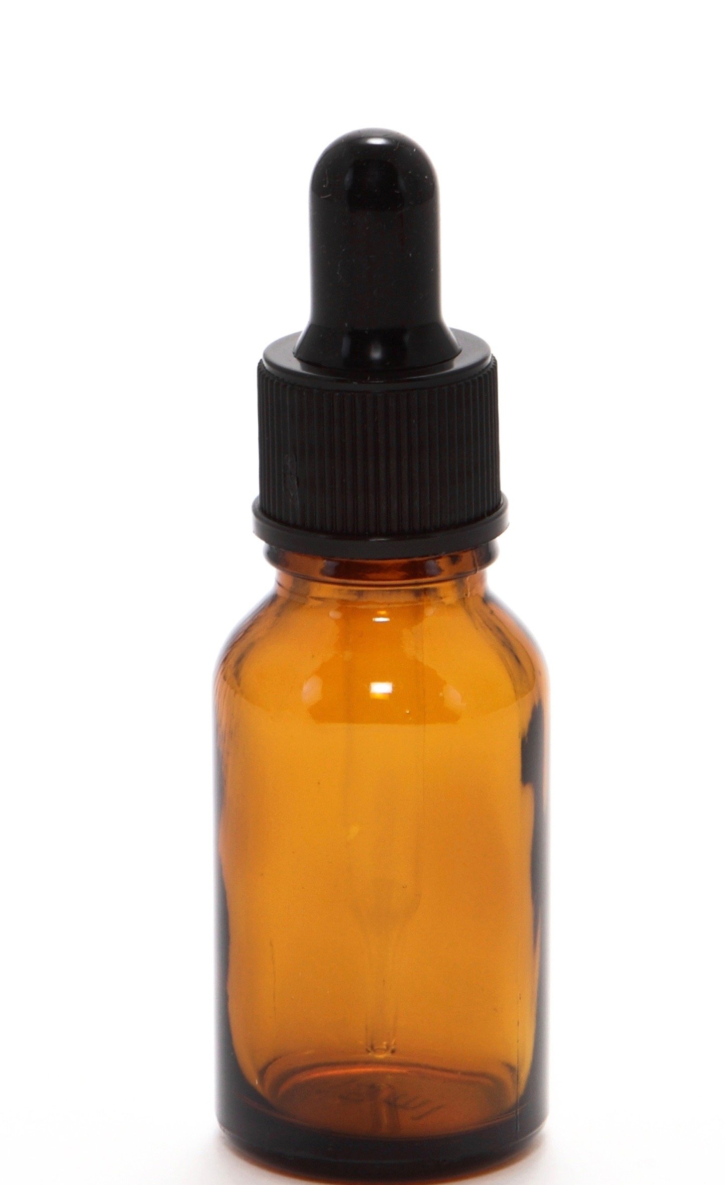 Vivaplex, 24, Amber, 10 ml (1/3 oz) Glass Bottles, with Glass Eye Droppers