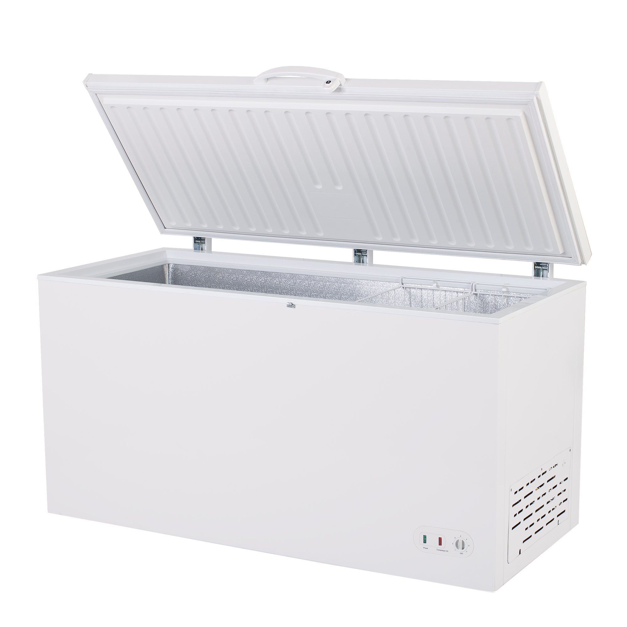 Maxx Cold MXSH15.9SHC Commercial Chest Freezer with Solid Top 60.2 Inch Wide with Locking Lid, Garage Ready Freezer with 15.9 Cu. Ft. Storage (450 Liters)