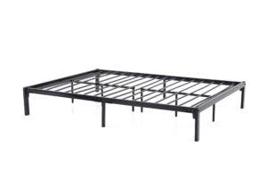 hodedah hibf39 twin bed frame, black