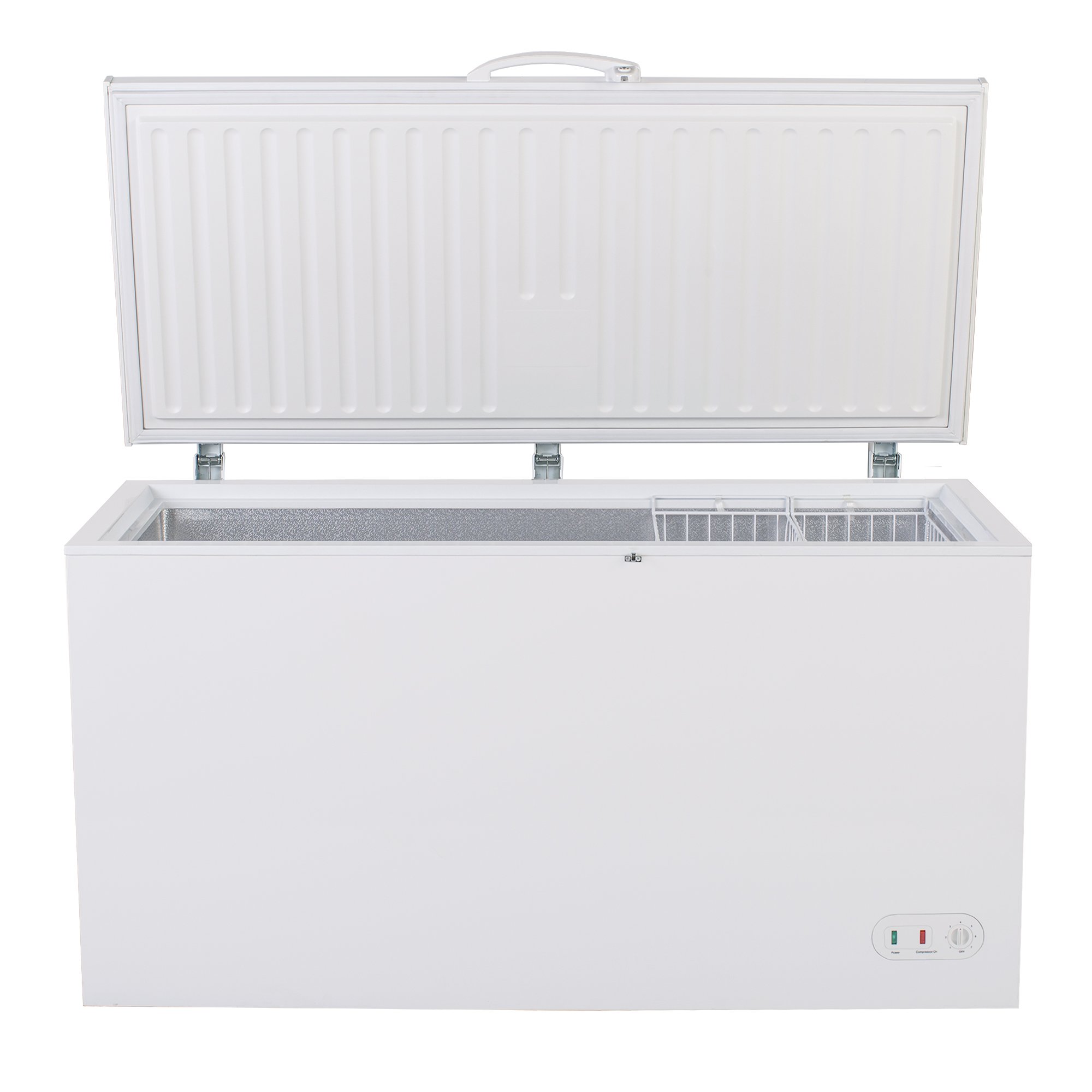 Maxx Cold MXSH15.9SHC Commercial Chest Freezer with Solid Top 60.2 Inch Wide with Locking Lid, Garage Ready Freezer with 15.9 Cu. Ft. Storage (450 Liters)