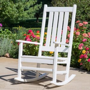 POLYWOOD® Vineyard Porch Rocking Chair (Sand)