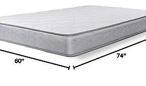 DREAMFOAM Bedding Doze 7" Mattress-Medium Comfort, Short Queen