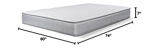 DREAMFOAM Bedding Doze 7" Mattress-Medium Comfort, Short Queen