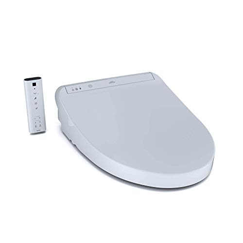 TOTO SW3036#01 K300 Electronic Bidet Toilet Cleansing, Instantaneous Water, PREMIST, Deodorizer, Warm Air Dryer, and Heated Seat, Elongated, Cotton White