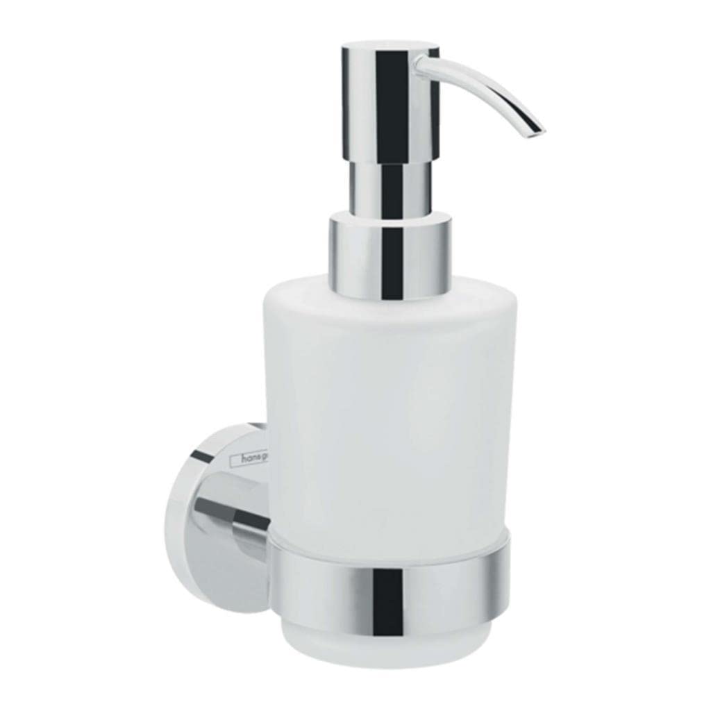 hansgrohe Bath and Kitchen SinkLogis Universal Soap Dispenser 7-inch, Modern Soap Dispenser in Chrome, 41714000