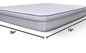 DREAMFOAM Bedding Doze 9" Eurotop Mattress-Medium Comfort, Full XL