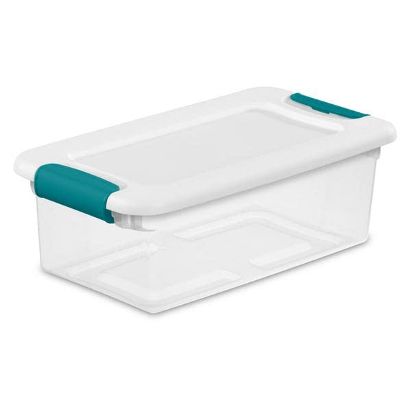 Latching Storage Box, 6-Qt.