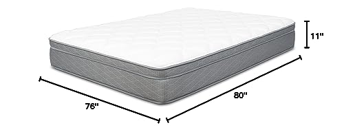 DREAMFOAM Bedding Doze 11" Plush Pillow Top Mattress, King