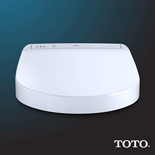 TOTO SW3036#01 K300 Electronic Bidet Toilet Cleansing, Instantaneous Water, PREMIST, Deodorizer, Warm Air Dryer, and Heated Seat, Elongated, Cotton White