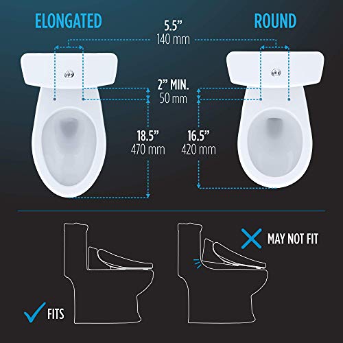 TOTO SW3036#01 K300 Electronic Bidet Toilet Cleansing, Instantaneous Water, PREMIST, Deodorizer, Warm Air Dryer, and Heated Seat, Elongated, Cotton White