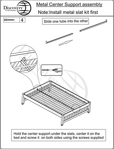 Twin/Full/Queen/King Mattress Reinforcing Center Support