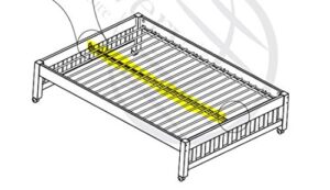 twin/full/queen/king mattress reinforcing center support