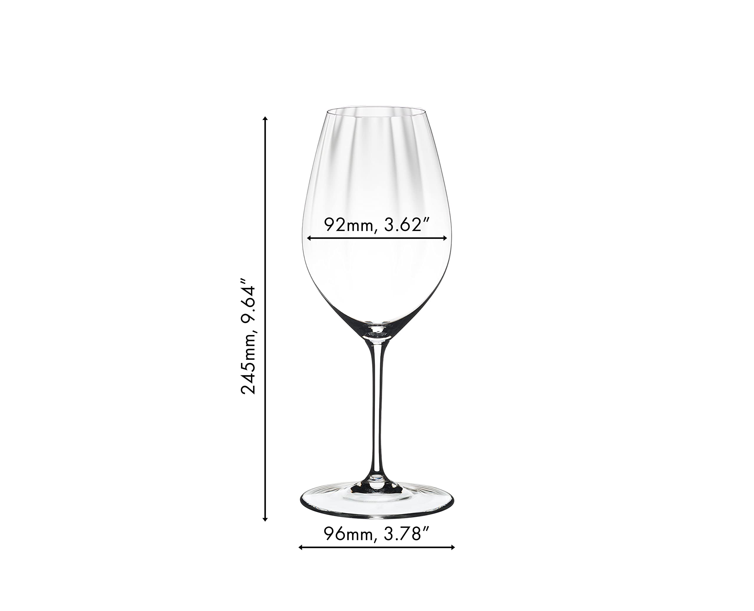 Riedel Performance Riesling, Set of 2 Wine Glass, 22 Ounces