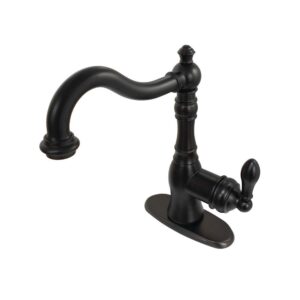 kingston brass gsy7735acl american classic kitchen faucet, oil rubbed bronze