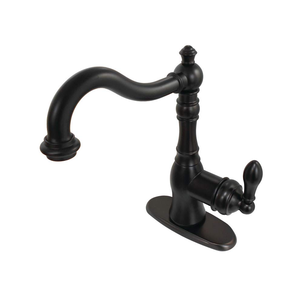 Kingston Brass GSY7735ACL American Classic Kitchen Faucet, Oil Rubbed Bronze