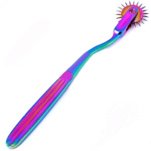 wartenberg pin wheel/pinwheel single (1) head 7" diagnostic rainbow color by g.s online store