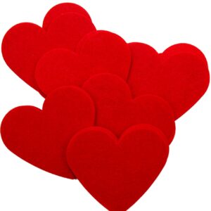 Playfully Ever After 3 Inch Red 22pc Stiff Felt Hearts