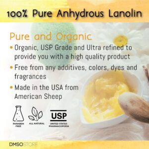 2 lbs. Grade Anhydrous Ultra Refined 100% Pure Skin Moisturizer