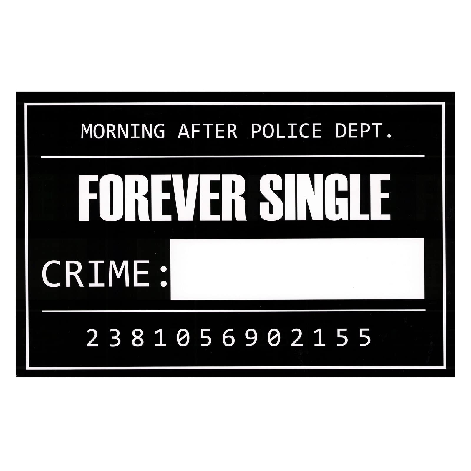 BLUE PANDA 25 Pack Mugshot Signs with Height Chart, 5x4 Ft Photo Bachelorette Backdrop for Wedding, Birthday, Jail Party Decorations, Halloween Party Supplies and Crime Scene Props