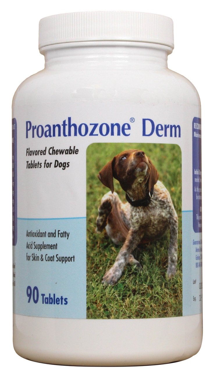 Proanthozone Derm Chewable Tablets for Dogs (90 count)