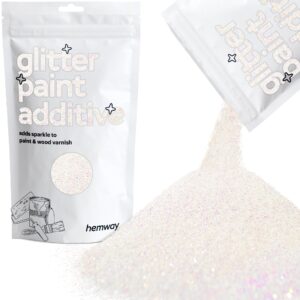 glitter paint for walls mother of pearl iridescent additive emulsion latex acrylic sparkles interior painting 100g / 3.5oz