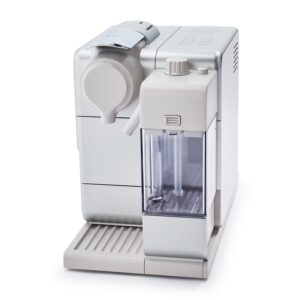 nespresso lattissima touch espresso machine by de'longhi with milk frother, frosted silver