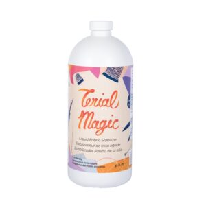 terial magic 32oz) fabric-stabilizers, medium, white