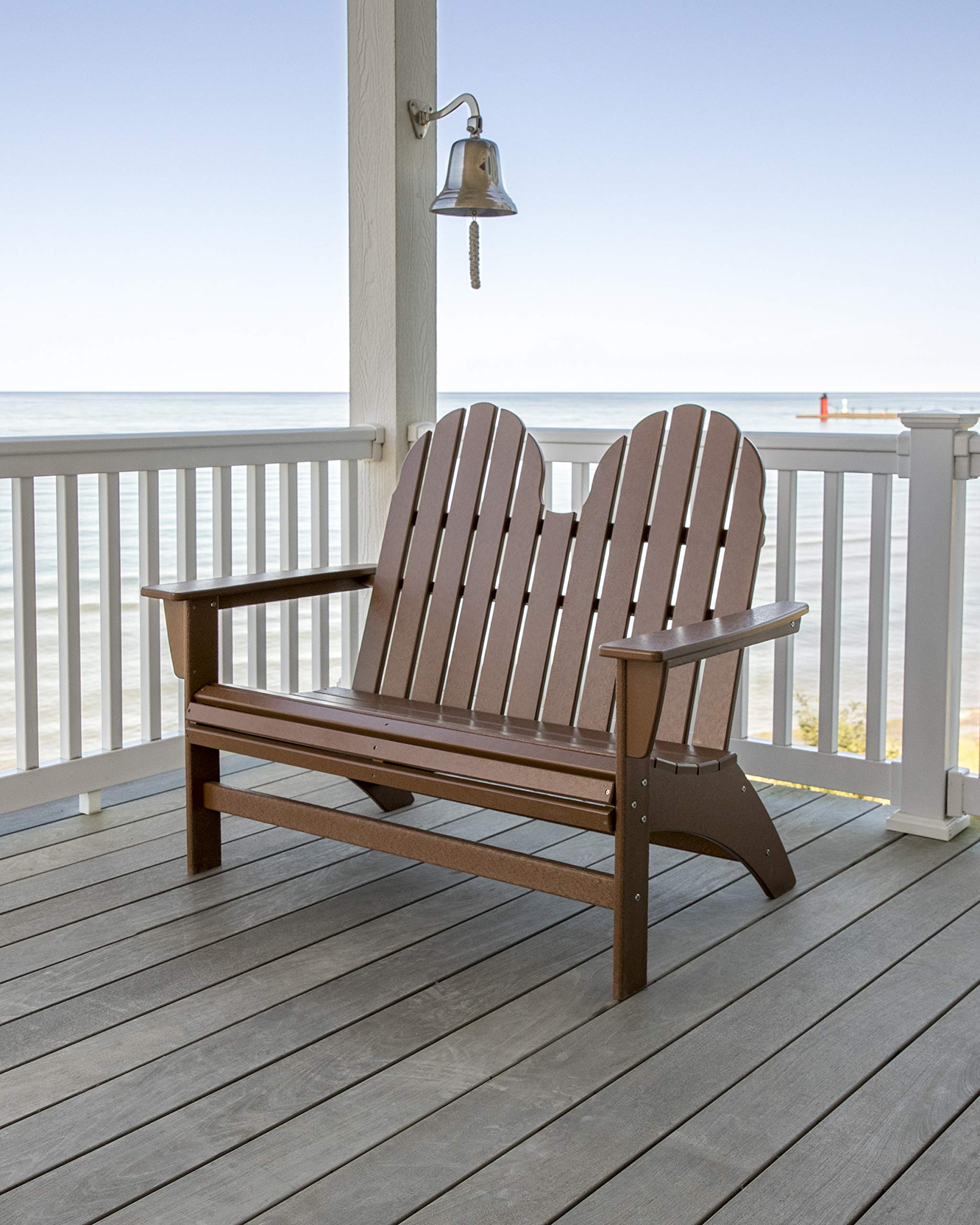 POLYWOOD® Vineyard Bench, Sand