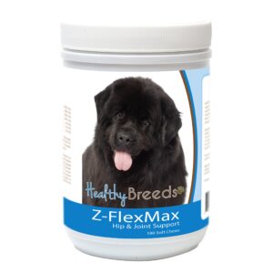 healthy breeds newfoundland z-flex max dog hip and joint support 180 count