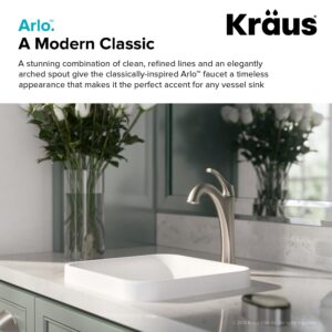 Kraus KVF-1200SFS Arlo Bathroom Faucet, Spot Free Stainless Steel