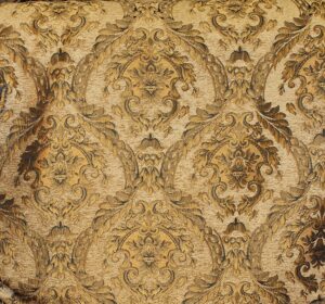 damask tapestry chenille fabric - upholstery fabric, l.gold - 60" width - sold bty