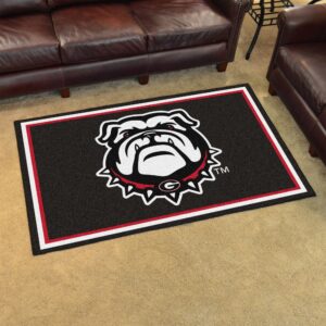 FANMATS NCAA Gonzaga Bulldogs 4x6 Rug, One Size, Team Color