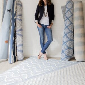 Erin Gates by Momeni Langdon Windsor Pink Hand Woven Wool Area Rug 8'6" X 11'6" (LANGDLGD-2PNK86B6)