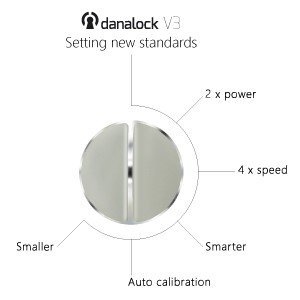 Danalock V3 Bluetooth & Zigbee Smart Lock